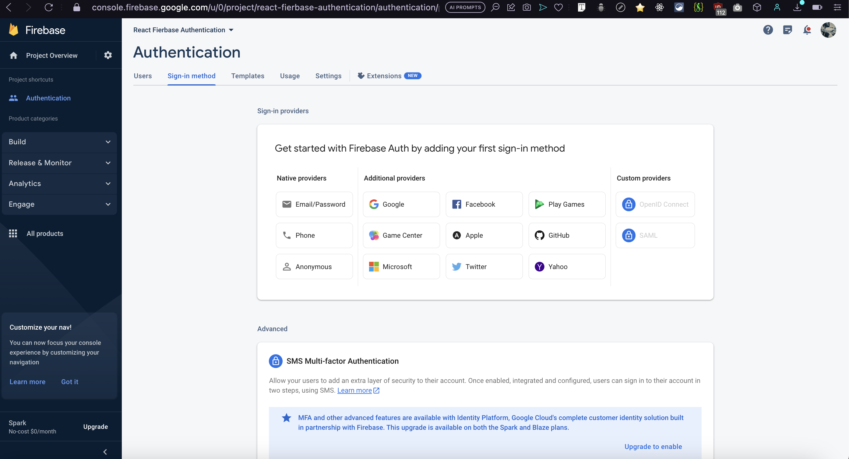 How To Implement Firebase Authentication In Your React App For Seamless